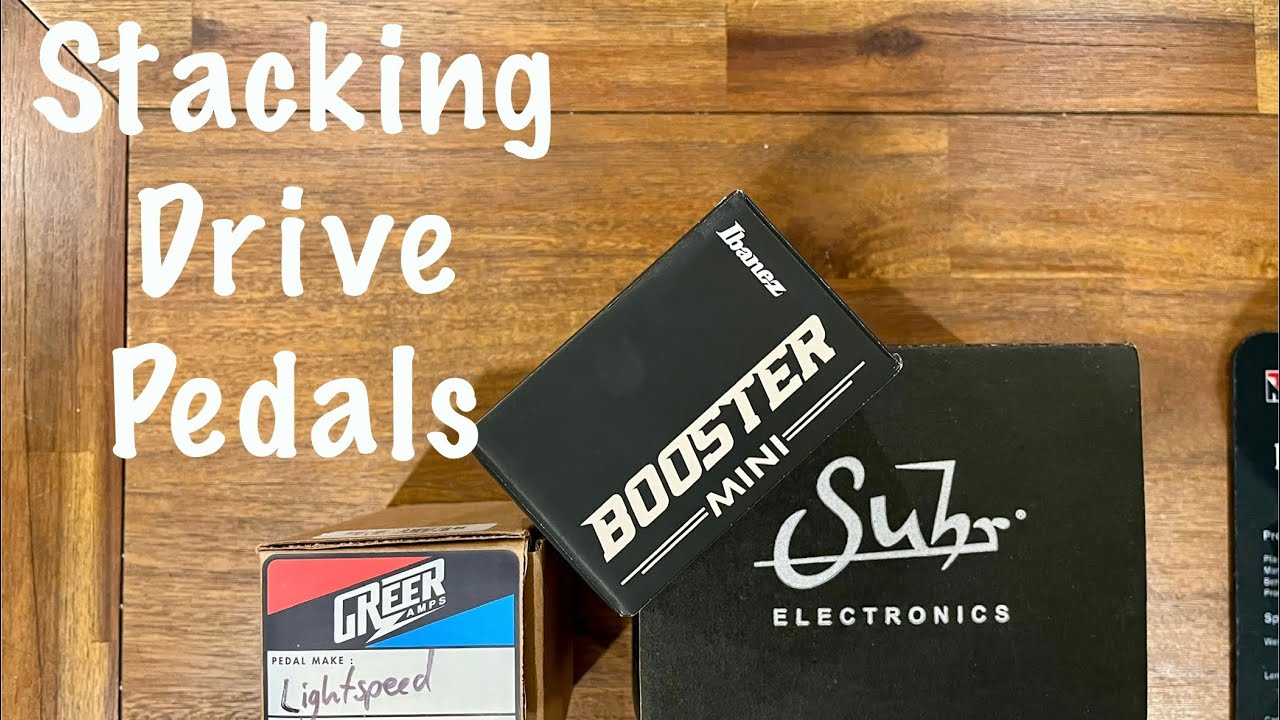 Stacking Drive Pedals - YouTube