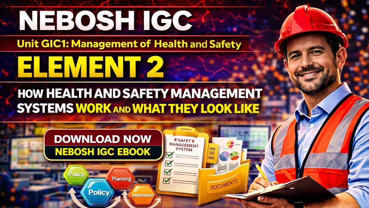 NEBOSH IGC Element 2: How Health and Safety Management Systems Work and ...
