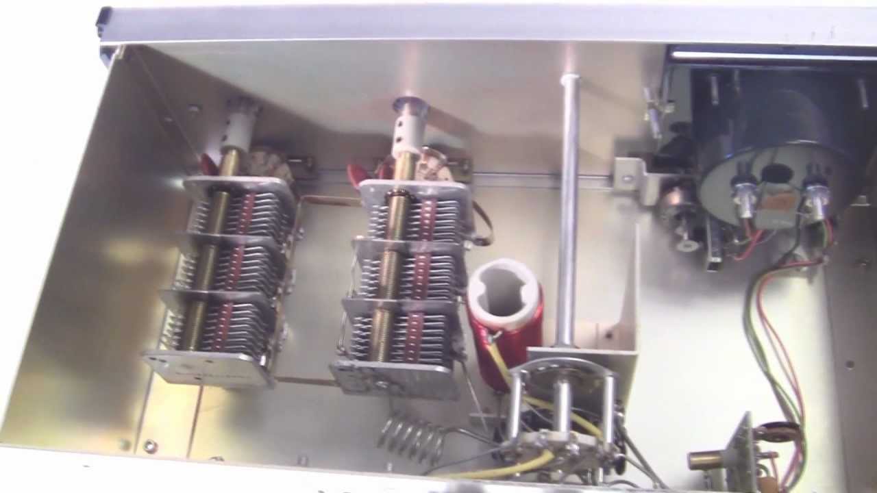 Antenna tuner Drake NM7 KK4WW N4USA Amateur Radio - YouTube