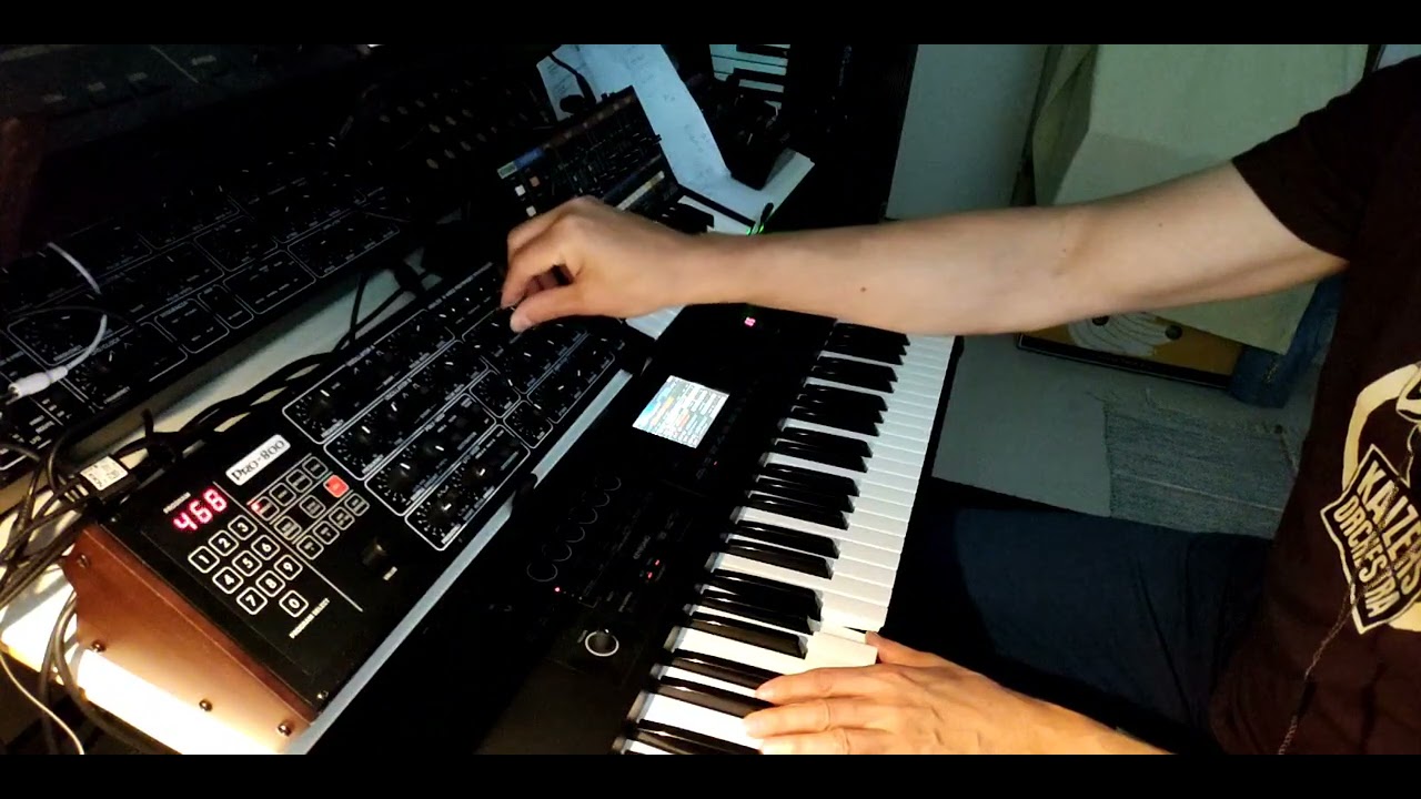 Behringer PRO-800 pt 4: Strings & pads sounds - YouTube