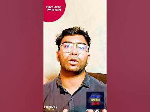 PYTHON - Day #36 - YouTube
