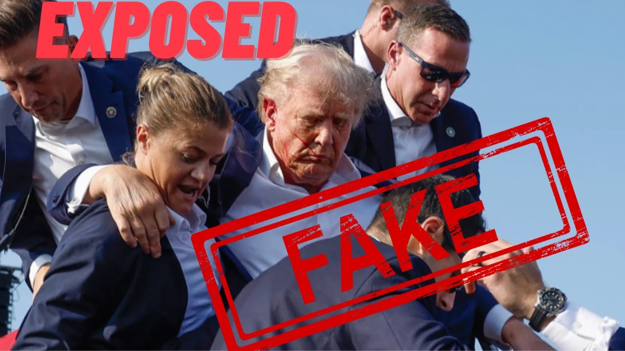 WHAT REALLY HAPPENED AT THE TRUMP SHOOTING (FAKE !?!!) - YouTube