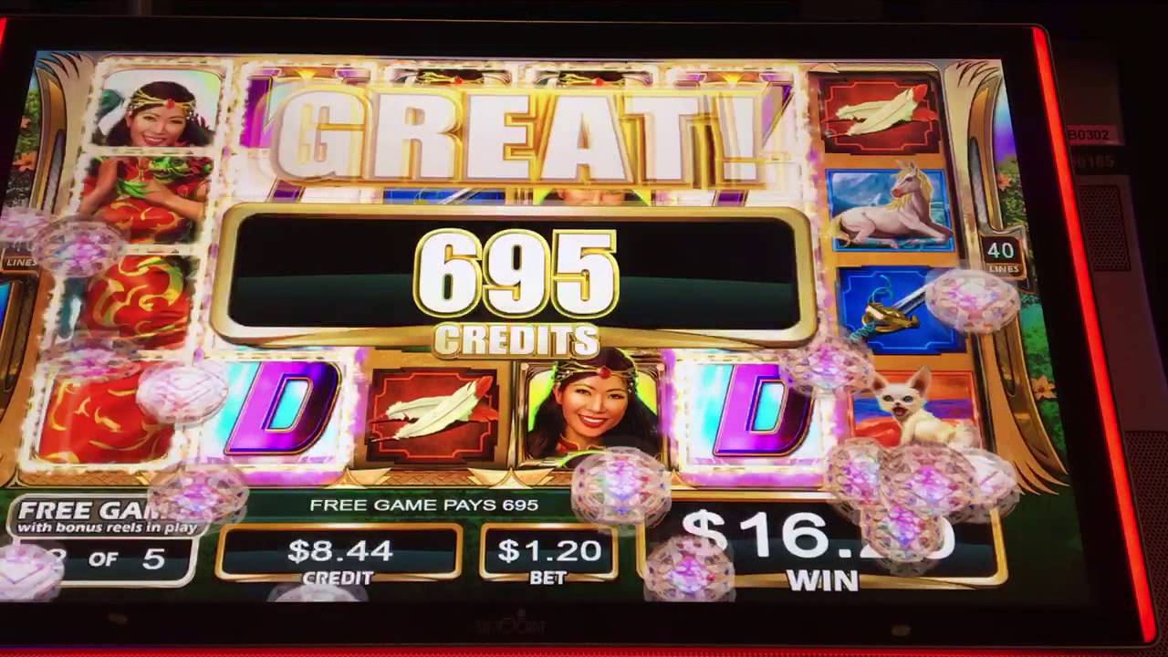 Sacred Guardians slot machine free spins bonus - YouTube