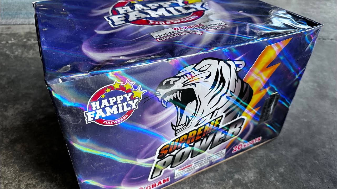 Supreme Power 500 Gram Firework Cake by Happy Family Fireworks 💥💥 very ...