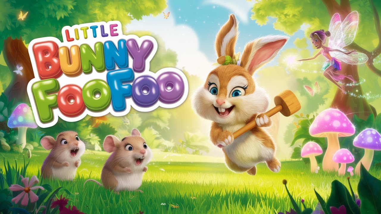 🐰 Little Bunny Foo Foo | Fun Nursery Rhyme & Kids Song | Sing Along 🎶 ...