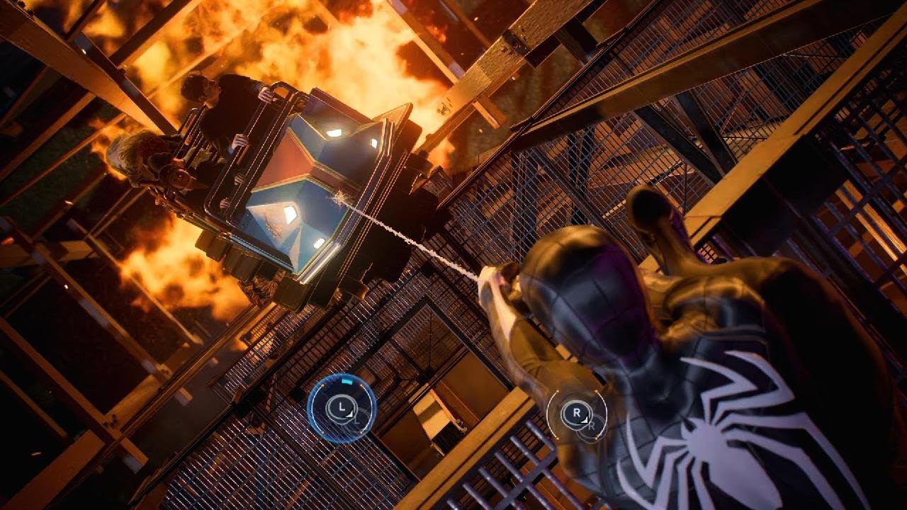 Marvel's Spider-Man 2 roller-coaster scene - YouTube