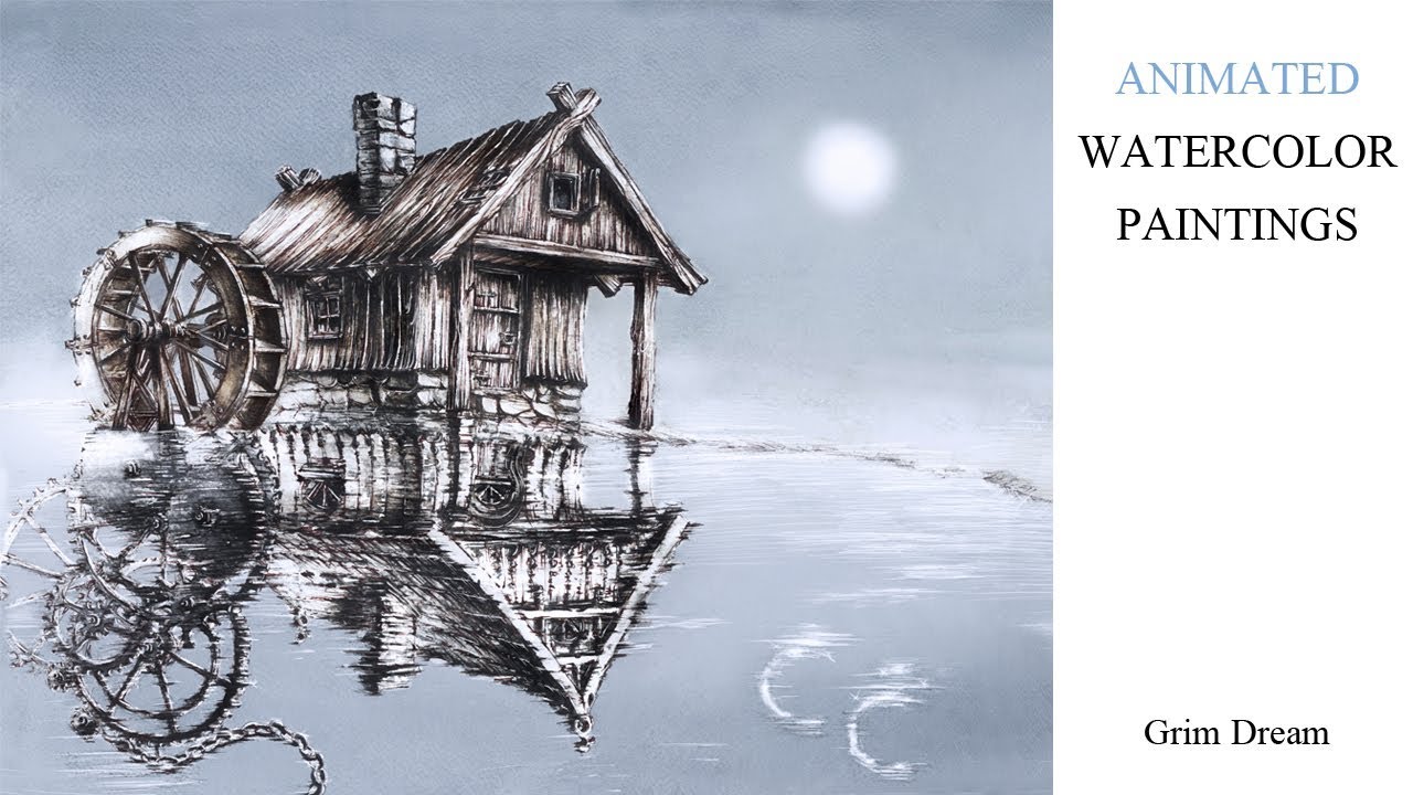 Animated Watercolor Paintings - YouTube