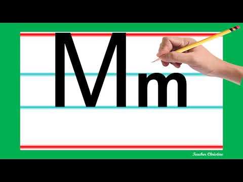 Letter Mm Formation | Writing | English - YouTube