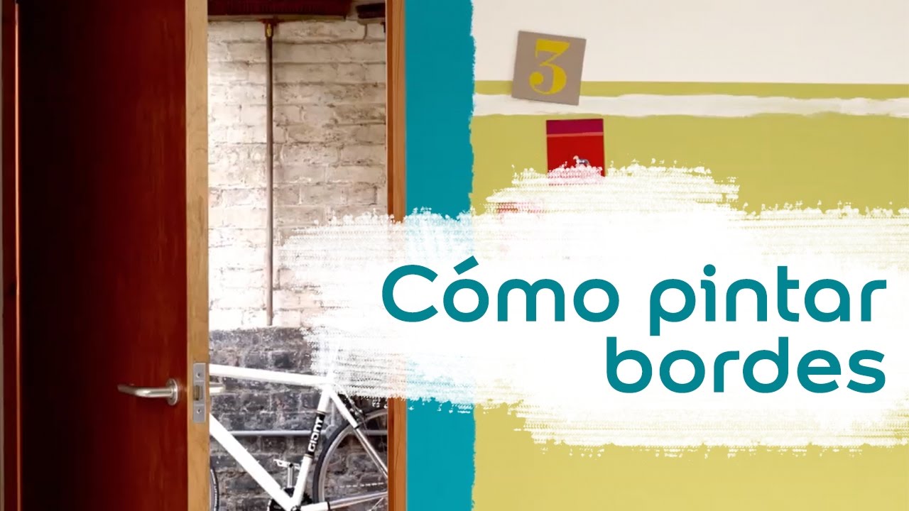 Bordes De Pared Pintados A Mano