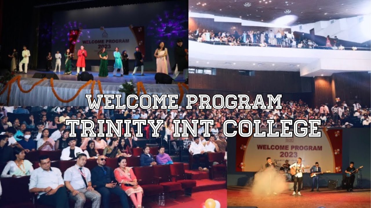 Welcome Program 2023 | Trinity International College | ️ - YouTube