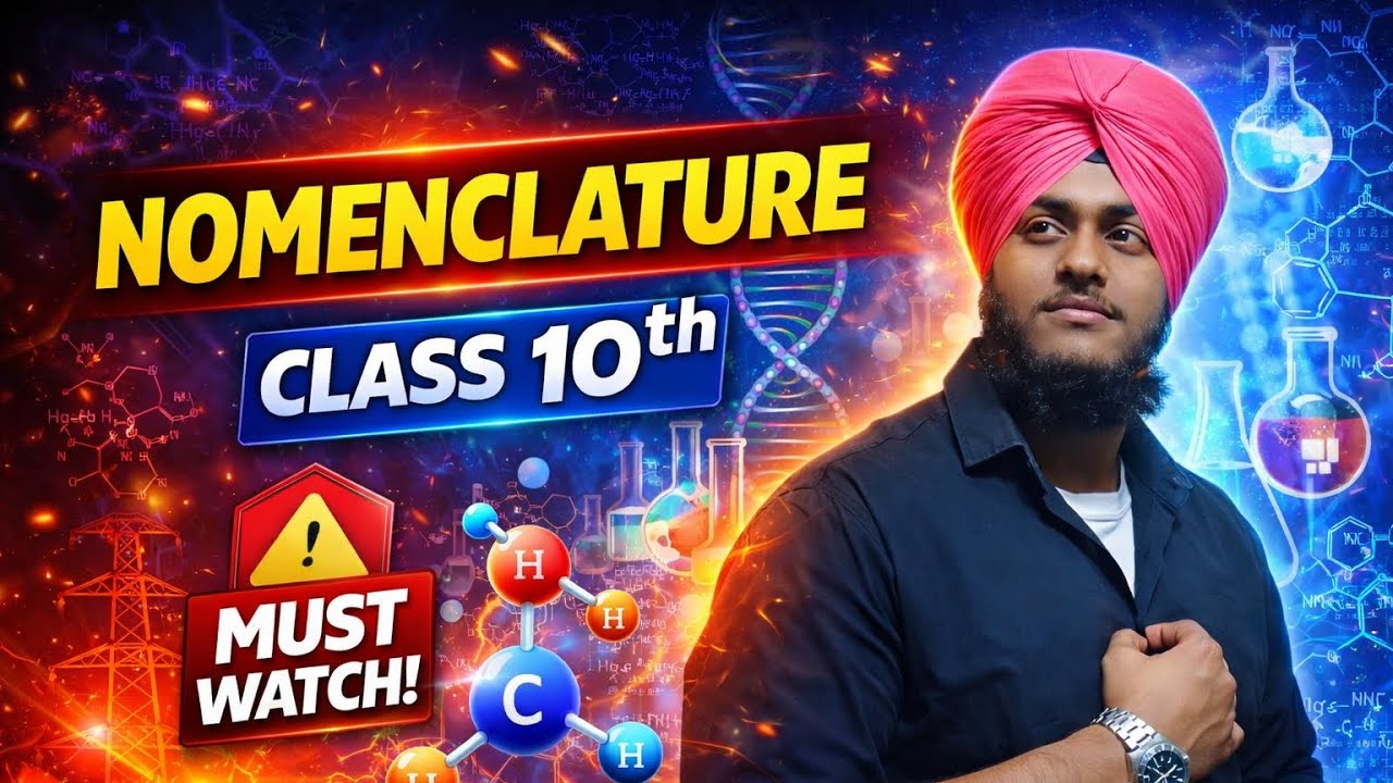 Nomenclature Class 10 🔥 | IUPAC Rules Easy Trick | Carbon & Its ...