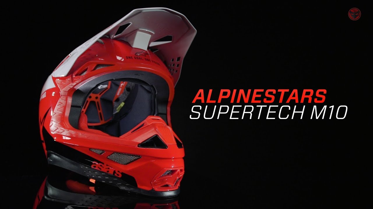 Alpinestars SUPERTECH M10 MX Helmet - YouTube