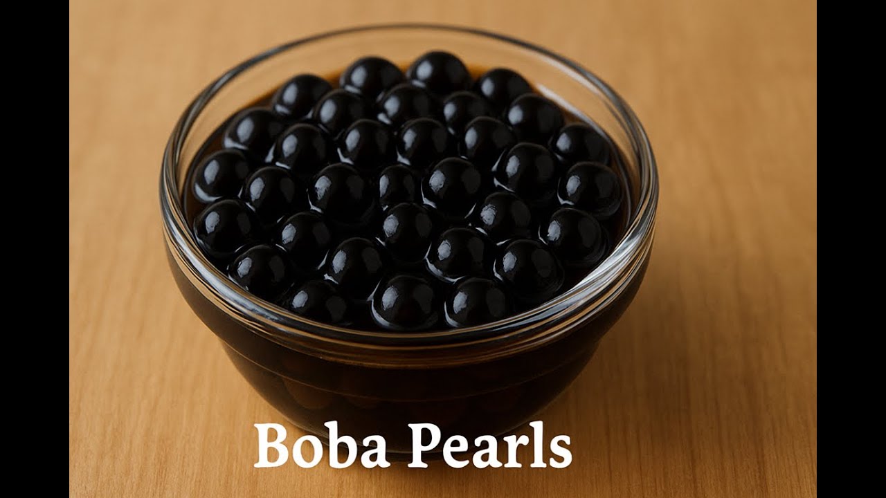 Homemade Boba Pearls | Step-by-Step Guide for Bubble Tea Lovers - YouTube