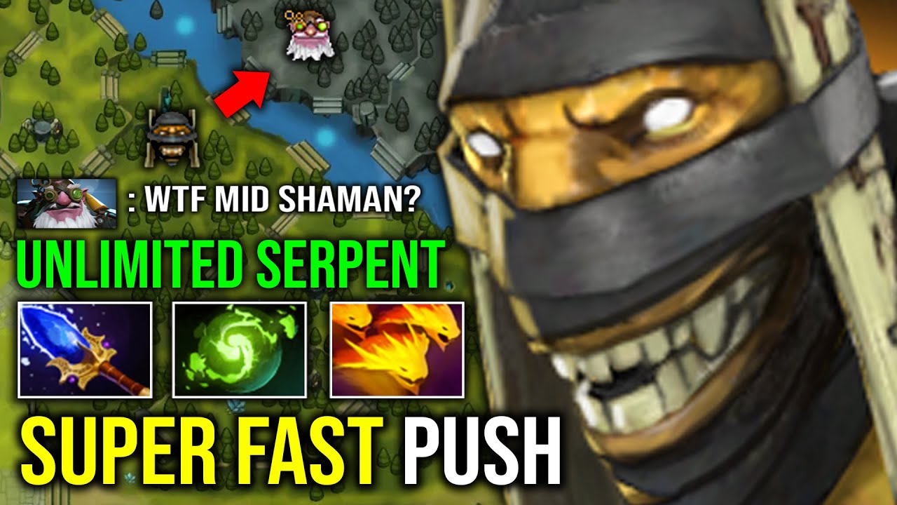UNLIMITED SERPENT WARD 100% New Meta Solo Mid Shadow Shaman Super Fast ...