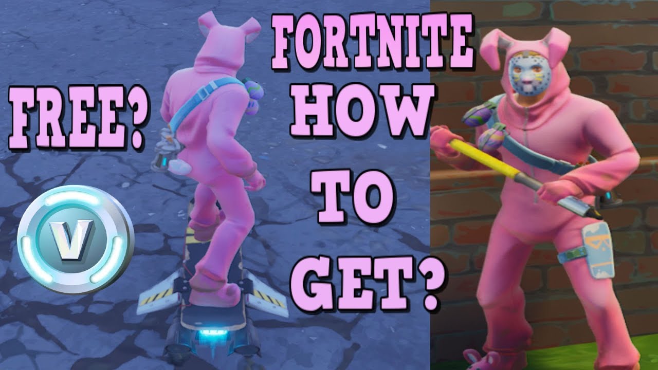 Fortnite New Skin (UPDATE) Rabbit Raider Jonesy (for free?) - YouTube