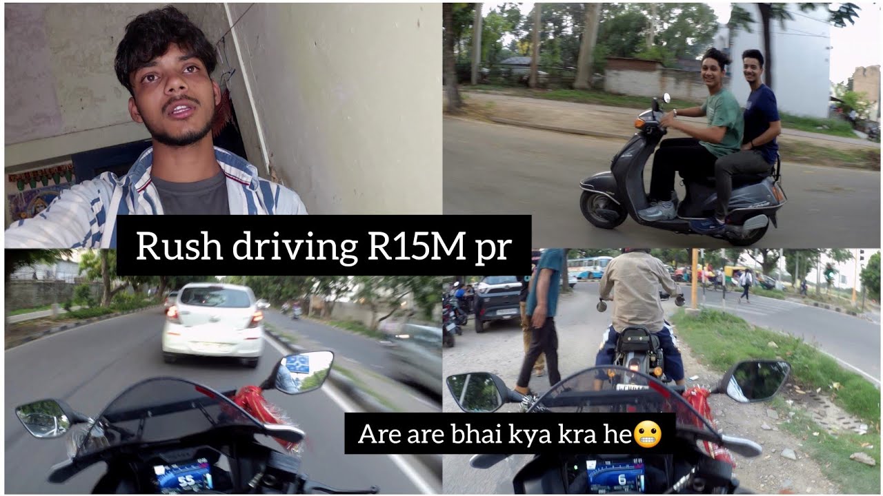Rush driving R15M pr || akshay capture - YouTube
