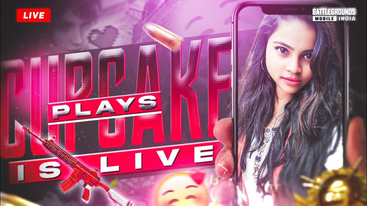 HLW HI BOLO JI OR LIKE THOKO JI | BGMI LIVE | CUPCAKE PLAYS #girlgamer ...