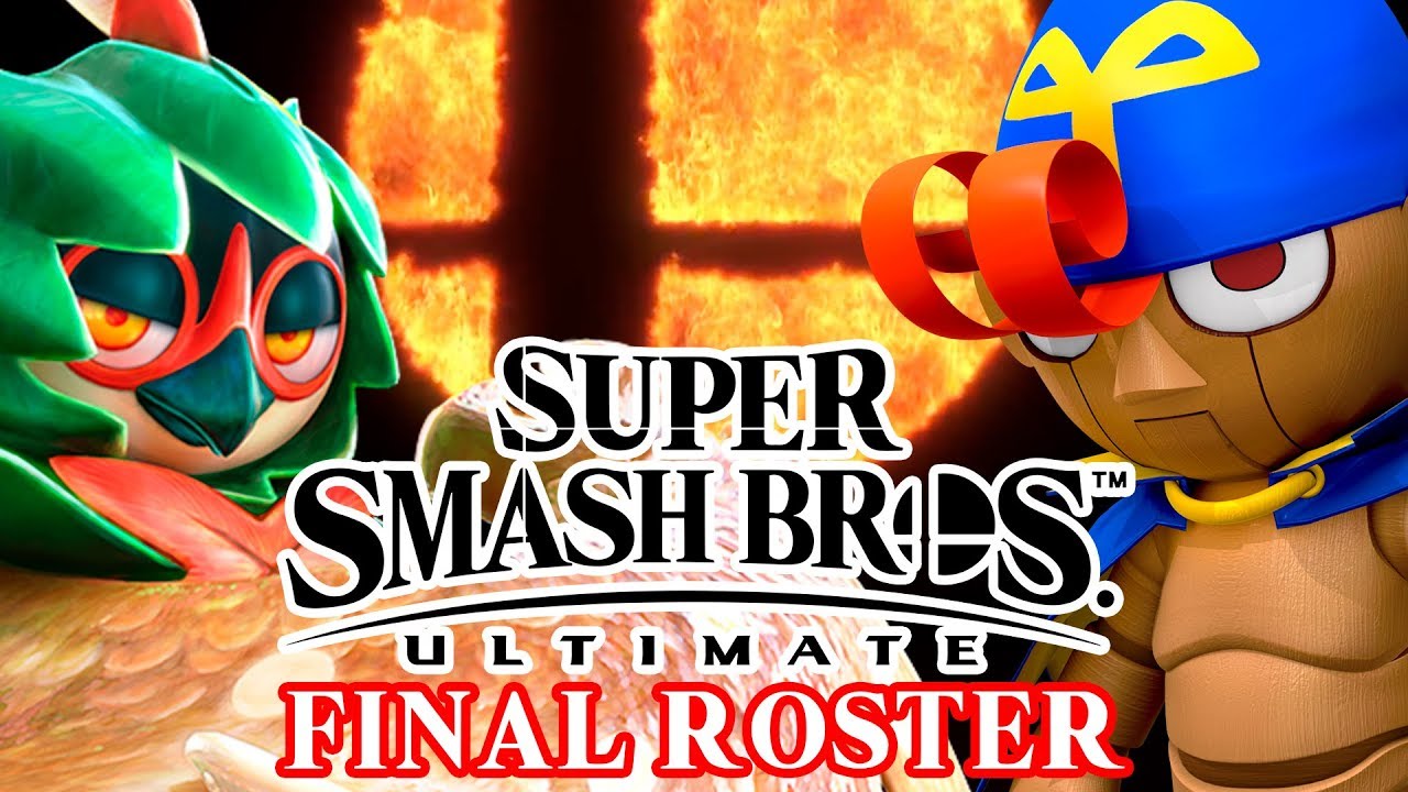 Smash Bros. Ultimate Final Roster - Who is Left? - YouTube