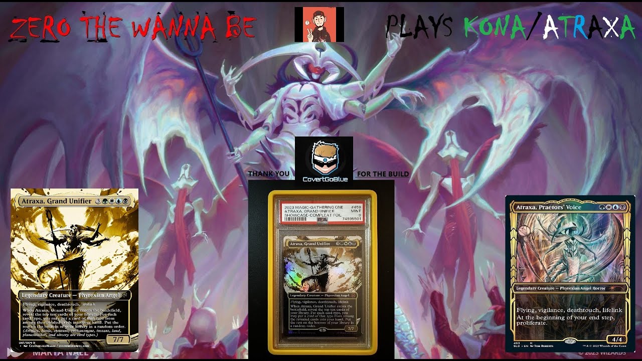 Zero Plays MTG Arena Kona/Atraxa Styled Deck Inspired By CovertGoBlue!!! - YouTube