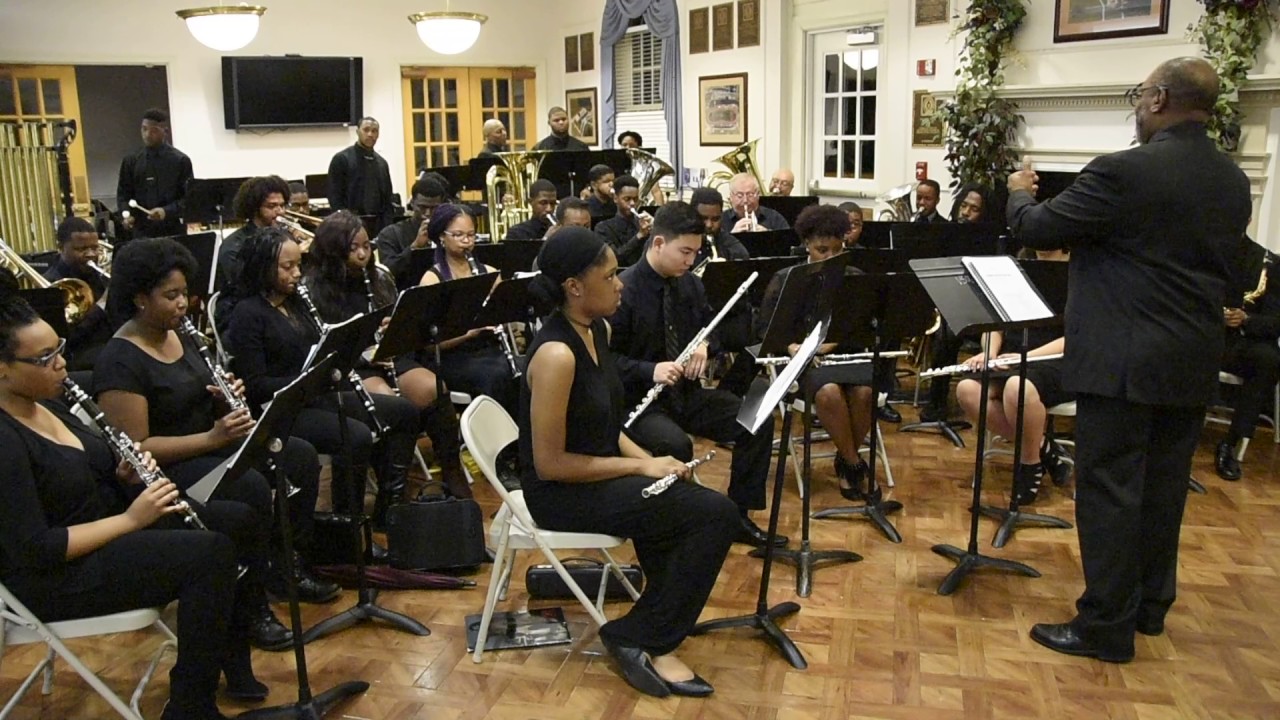 Virginia State University Concert Band "Semper Fidelis March" - YouTube