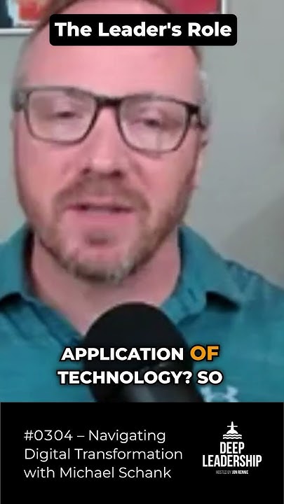 Leading The Charge How Digital Transformation Starts With You Youtube