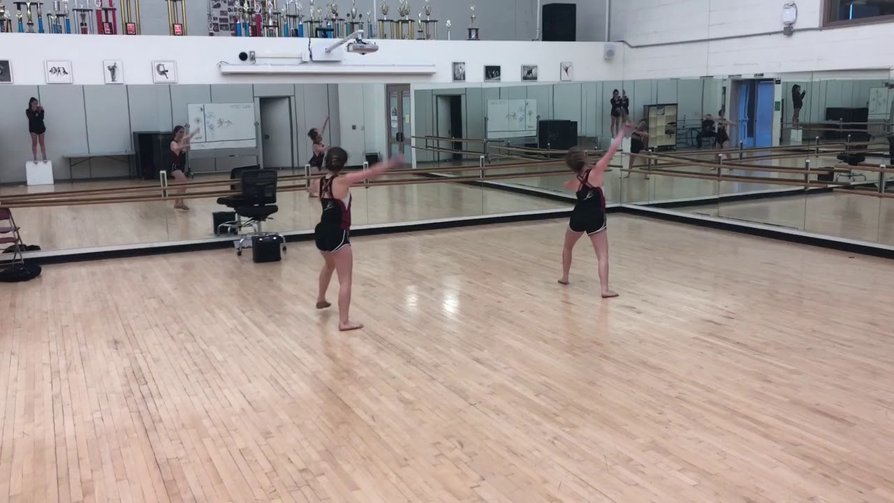 2018-2019 Mission Hills Dance Team tryouts: JV FULL OUT - YouTube