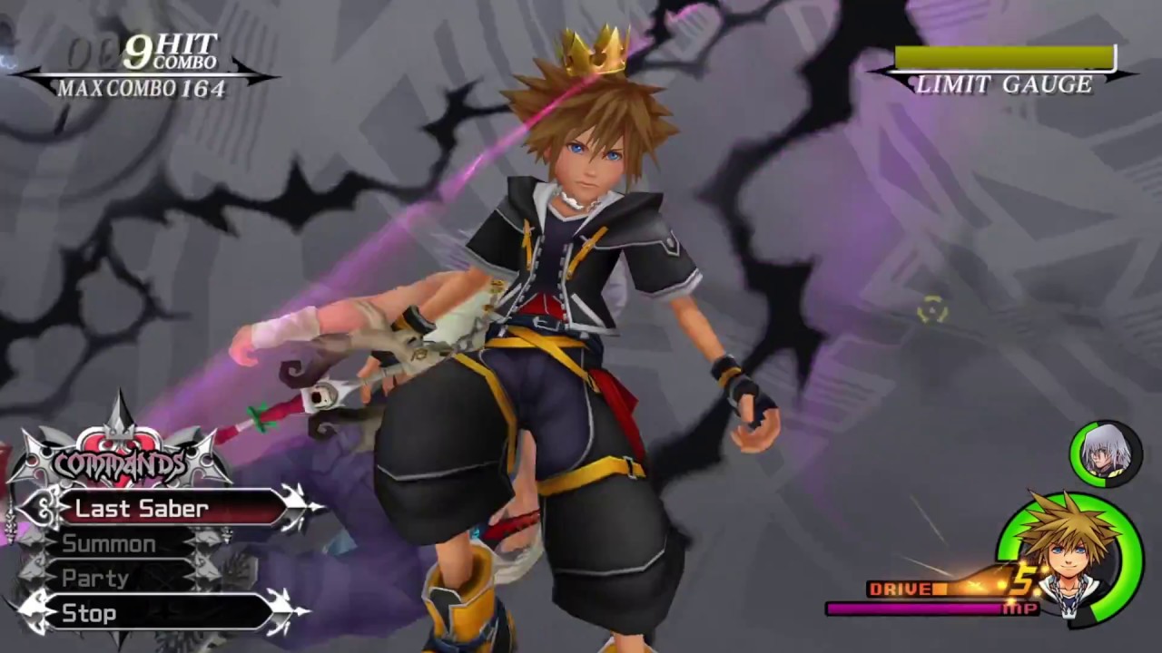 Kingdom Hearts II Final Mix - Data Xemnas Final Form (Critical Mode ...