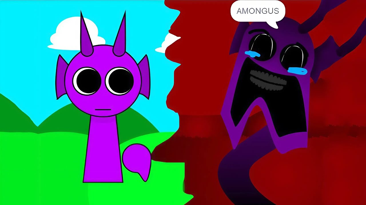 Sprunki meets sprunki Devintive phase 4 new | Animation Meme - YouTube