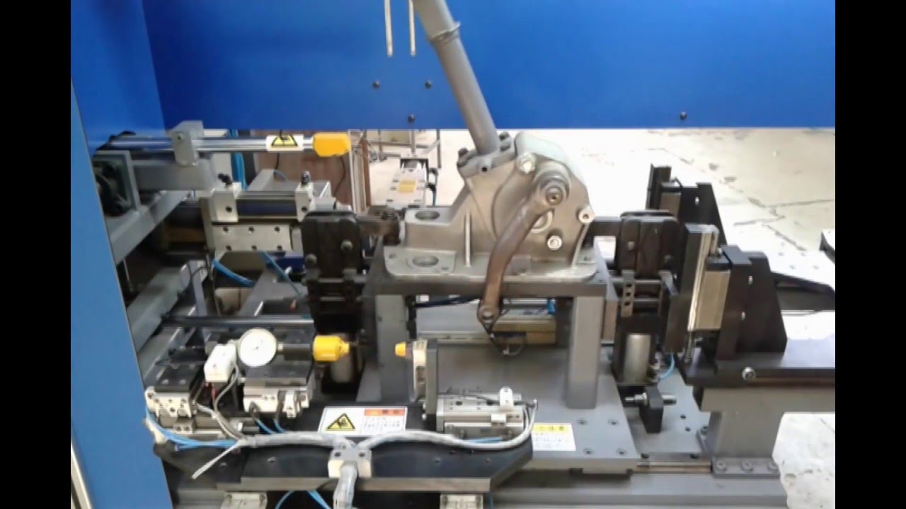 Automated Steering Box Testing Machine - YouTube