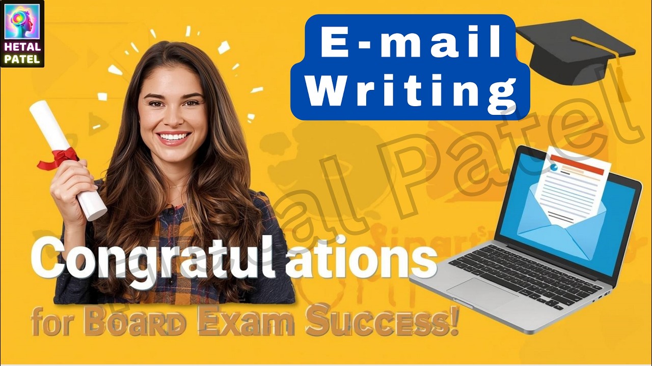 Congratulations for Board Exam Success | Email Writing - YouTube