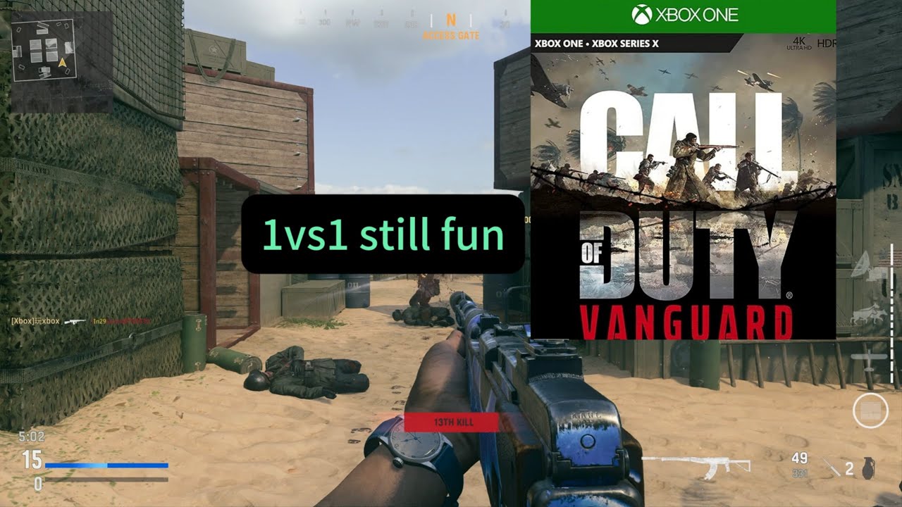 1vs1 shipment cod vanguard - YouTube