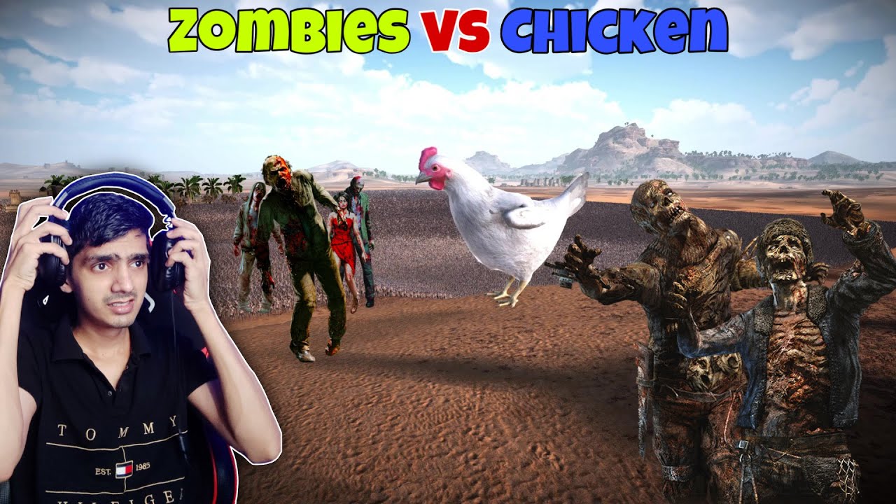 Biggest War After Bgmi Ban - Biggest Chicken Vs 1 Million Zombies 😱 ...
