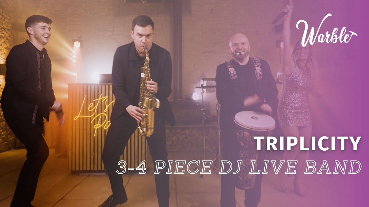Triplicity - DJ Live Band // Epic 3-4 Piece Band // Book Now at Warble ...