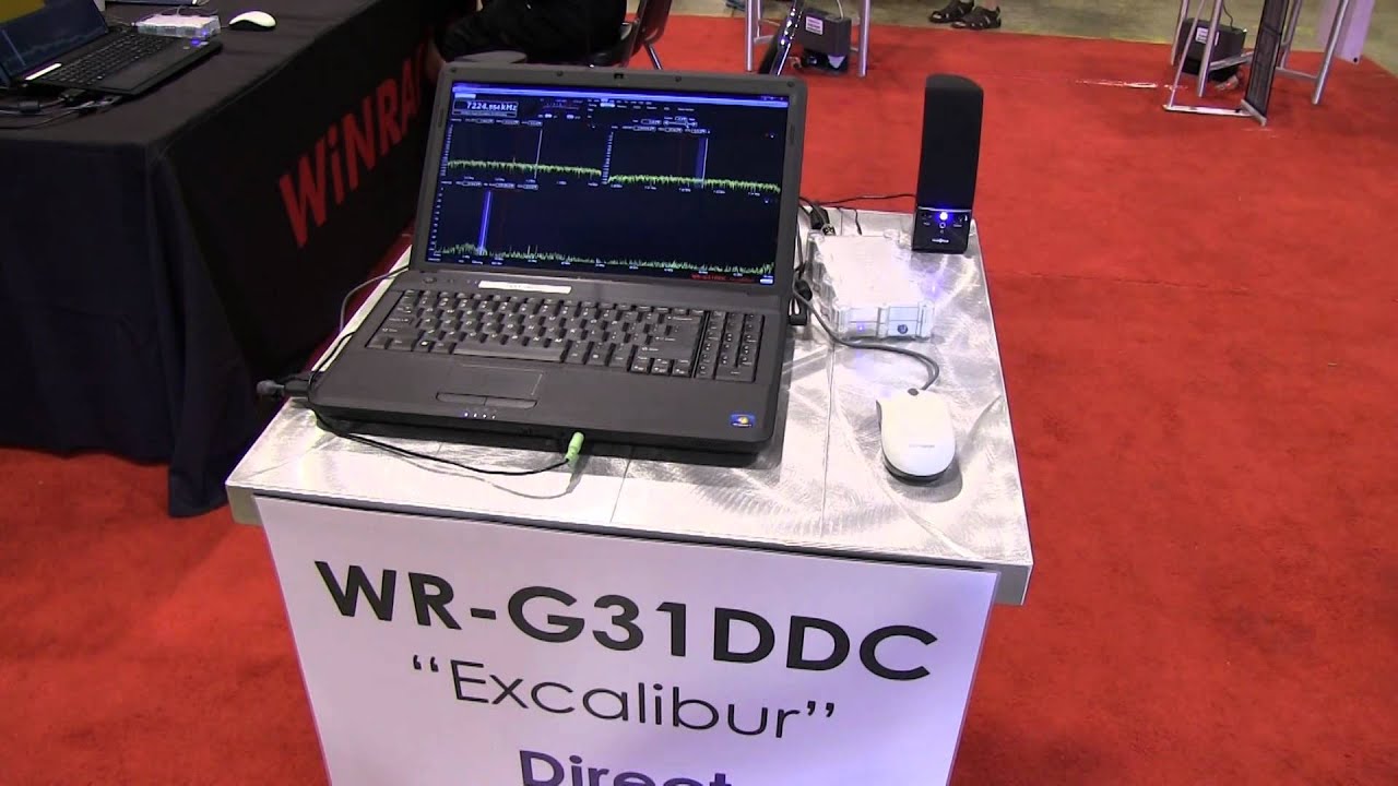 Winradio Excalibur at the 2012 Dayton Hamvention - YouTube