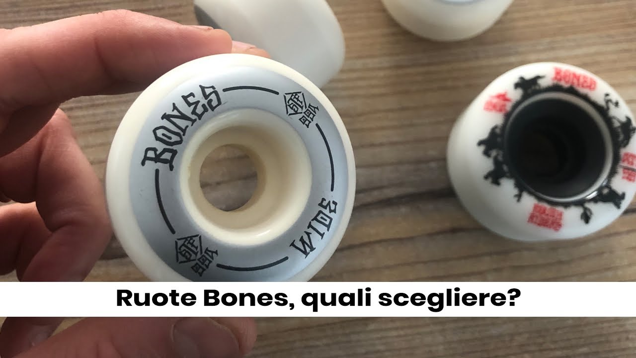 Ruote da skateboard Bones, quali scegliere? - YouTube