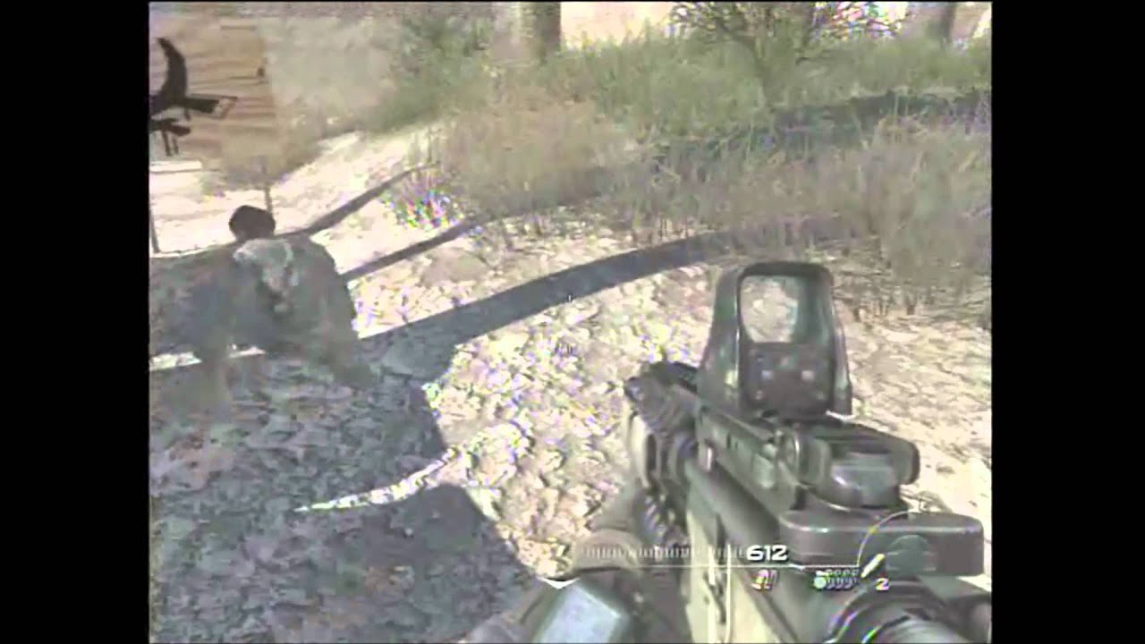MW2 Shepard Killed On Team Player - YouTube