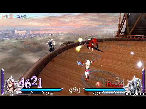 Dissidia 012 - Tifa DLC White Hair mod gameplay - YouTube