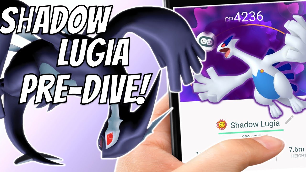 Shadow Lugia Pre Dive in Pokemon Go! - YouTube