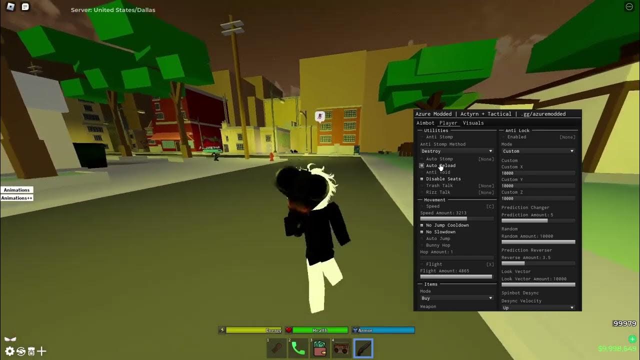 azure modded best da hood aimlock gui [works on solara] [free ...