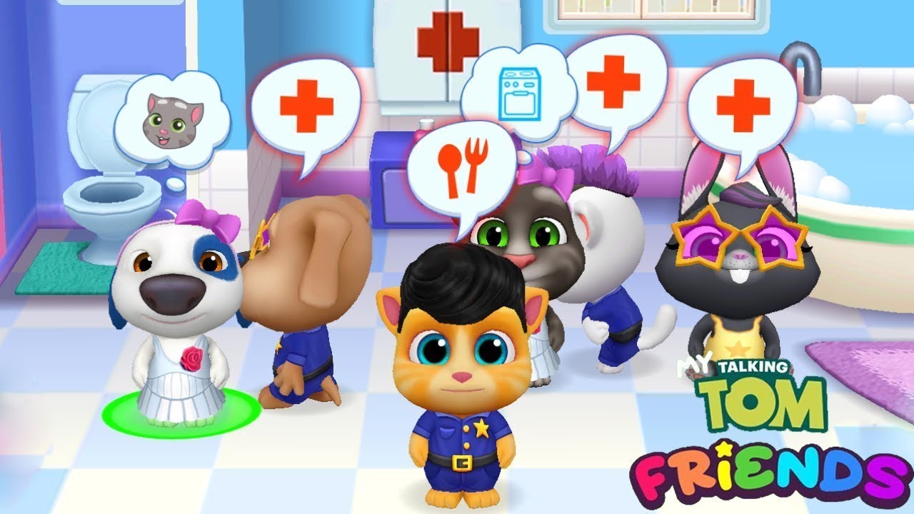 Ambulance and Talking Tom's Friends - YouTube