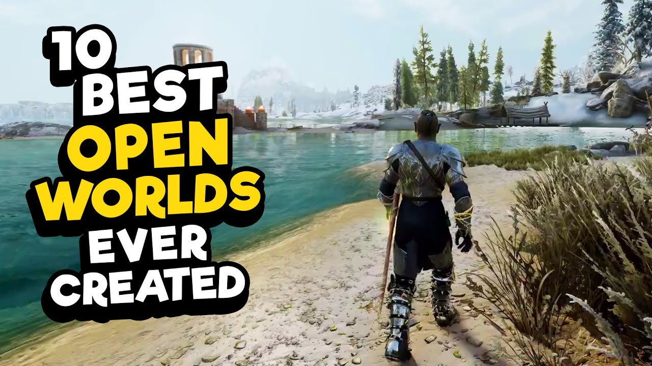 Top 10 Best OPEN WORLDS in PC Games | Modded 4K Graphics - YouTube