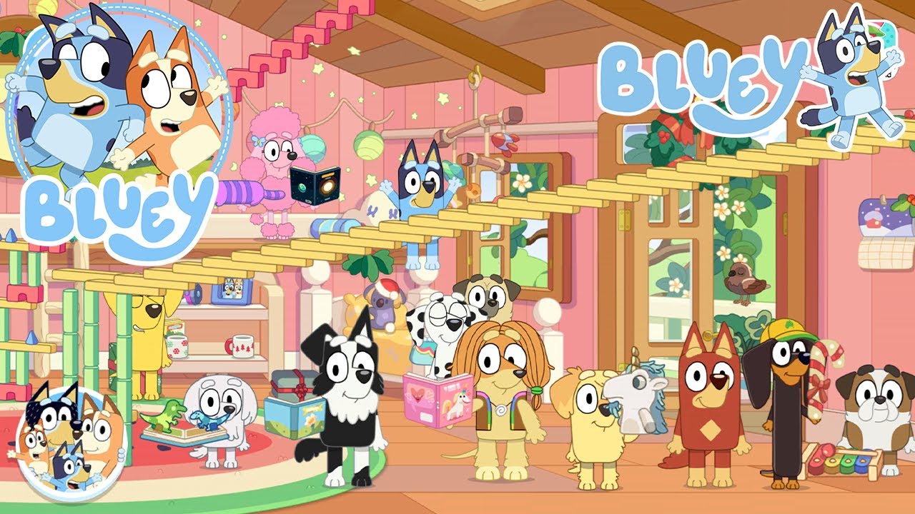 🌈🌈Let's Play Bluey The Videogame! Creative Playtime with Bluey and ...