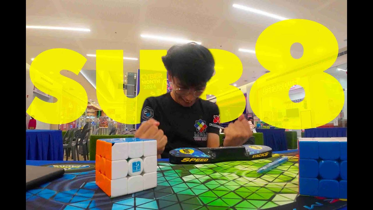 SUB 8 FINALLYYY!!! (7.52 Average of 5) - YouTube