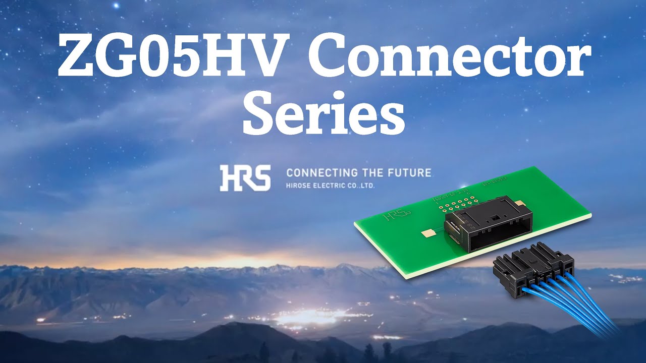 ZG05HV Series | High-Voltage, Vibration-Resistant Wire-to-Board ...