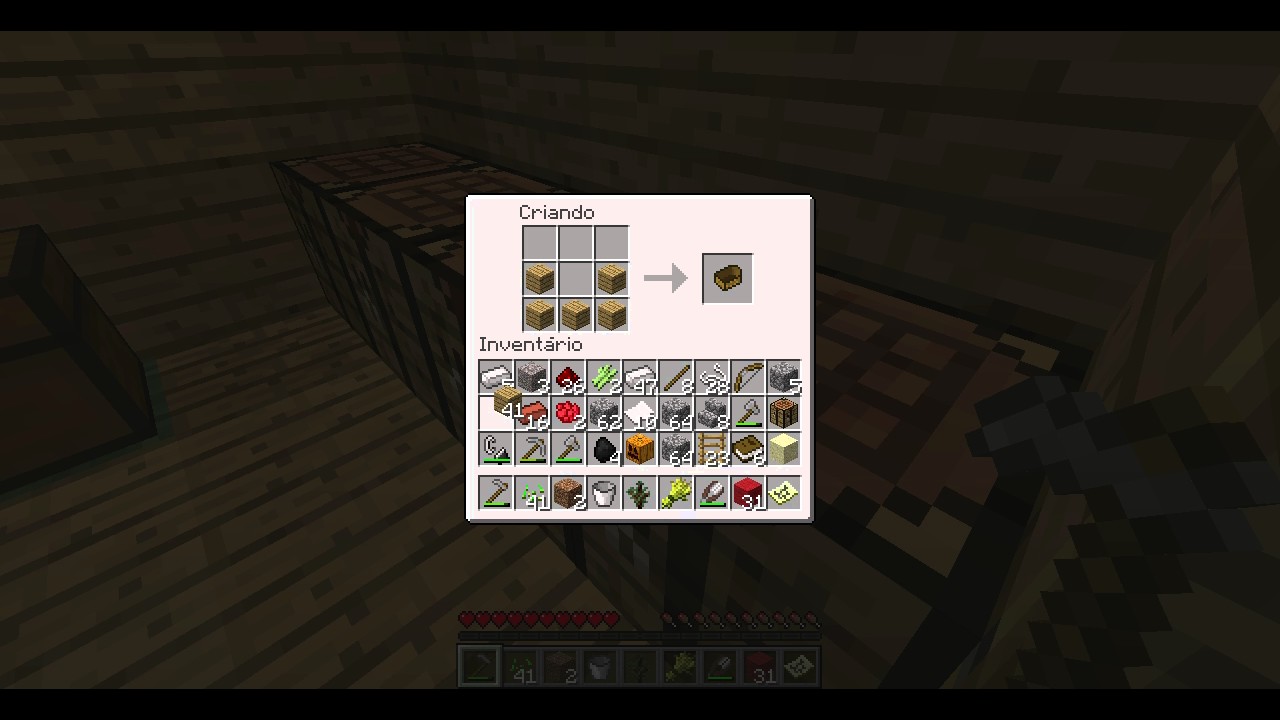 Minecraft como fazer carrinho e barco.avi - YouTube