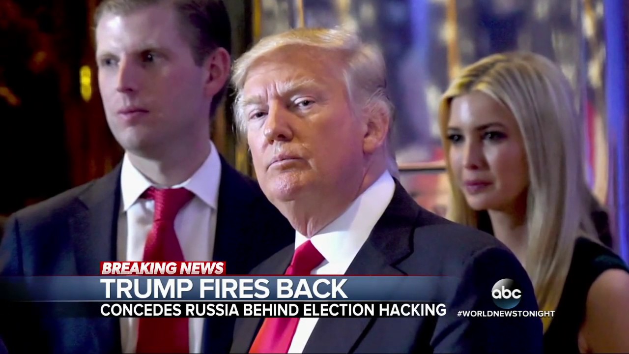 Trump First Press Conference Before And After Becoming President-Elect ...