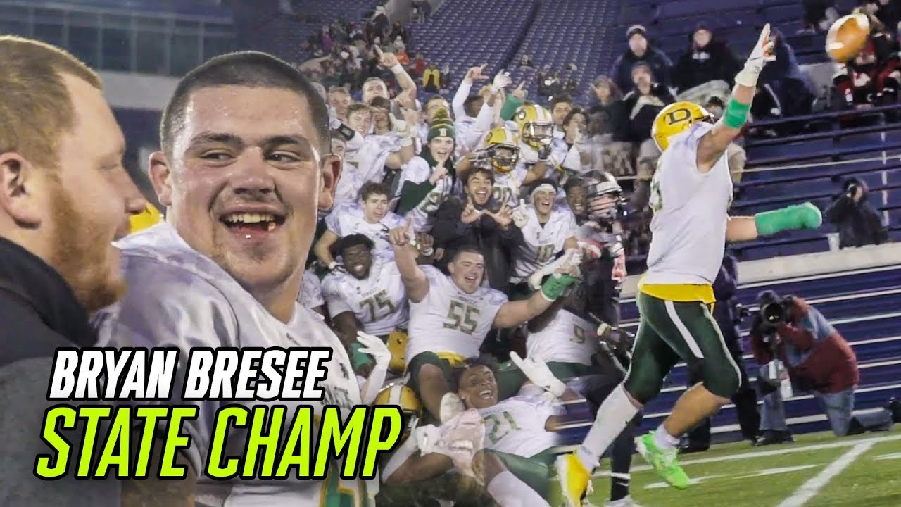 Bryan Bresee Is A STATE CHAMP! Clemson Commit Wears Cast & Runs For ...