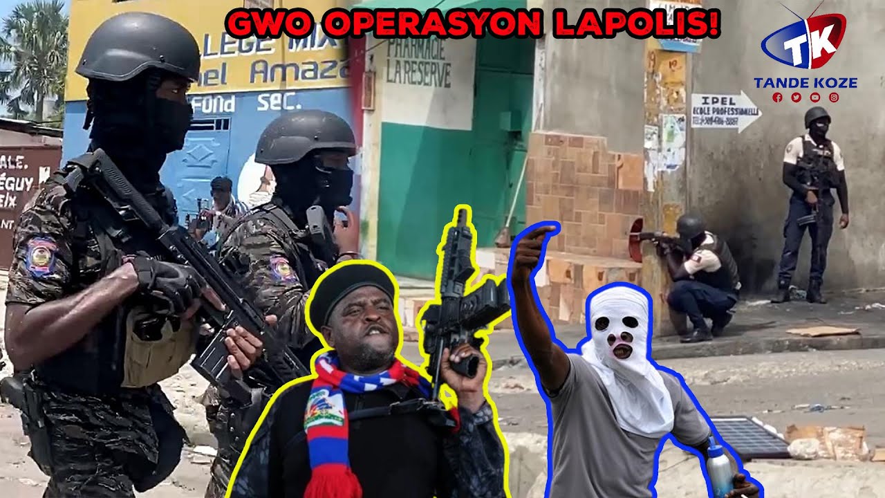 Gwo operasyon Bèlè! Lapolis met pye l bèlè pou derasinen band! apre yo ...