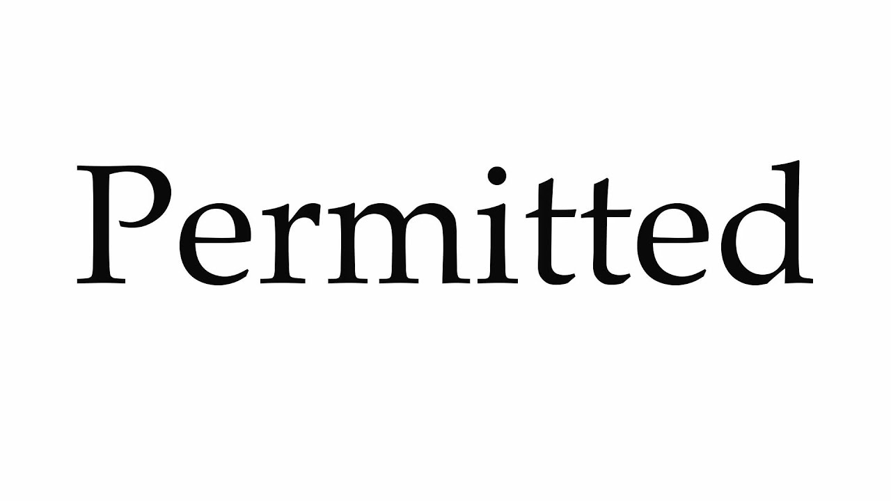 How To Pronounce Permitted YouTube how-to-pronounce-permitted-youtube