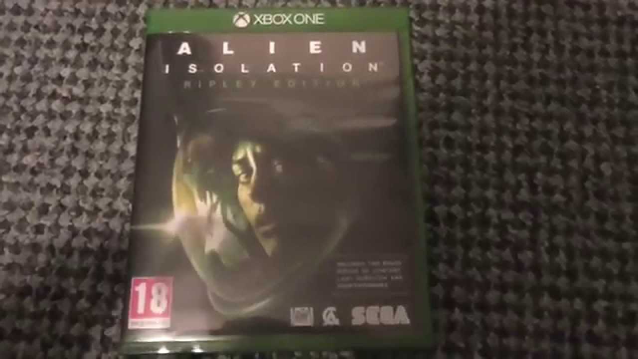 Alien Isolation (Ripley Edition, Xbox One) Unboxing - YouTube